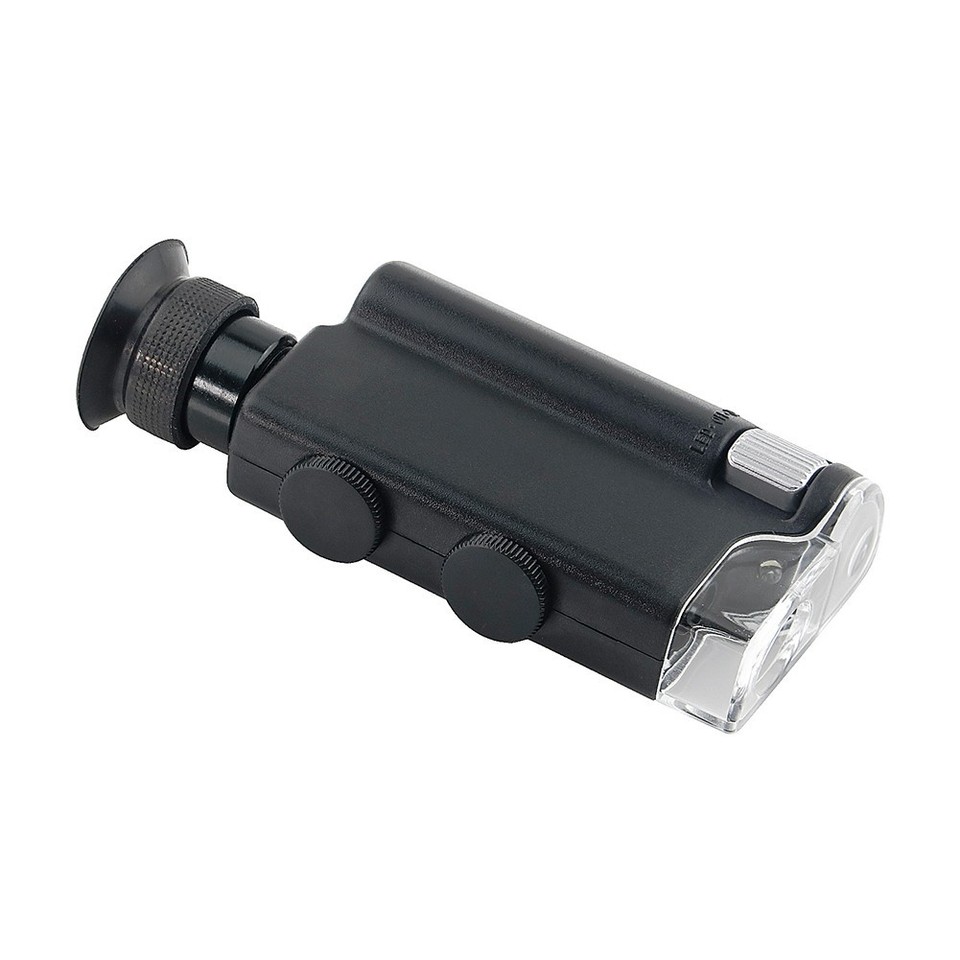 200x240x Magnification Gemological Microscope with UV Light Ideal for ...