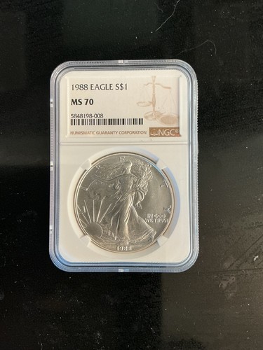 1988 Eagle MS 70 S$1 Coin | eBay