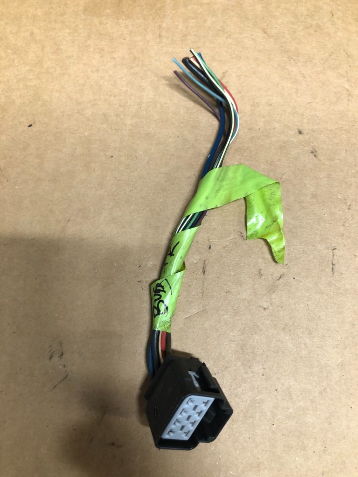 07-14 Silverado Sierra Passenger Window Switch Wire Connector Pigtail 9 ...