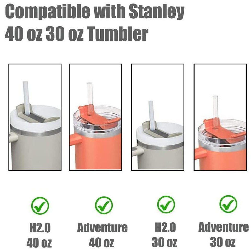 Silicone Spill Proof Stopper 4 Set for Stanley Cup Overflow Stopper ...