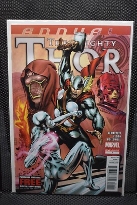 The Mighty Thor Annual #1 Zircher Cover Marvel 2012 Silver Surfer ...