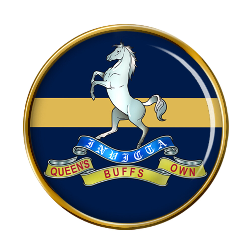 Queen's Own Buffs, Royal Kent Regiment, British Army Pin Badge | eBay