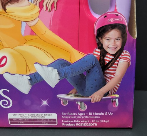 Disney Princesses Spin SCOOT Racer Scooter Board Ride on Roller Casters ...