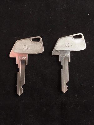 TEC CASH REGISTER, OP KEY, #SL22, SET OF 2 | eBay