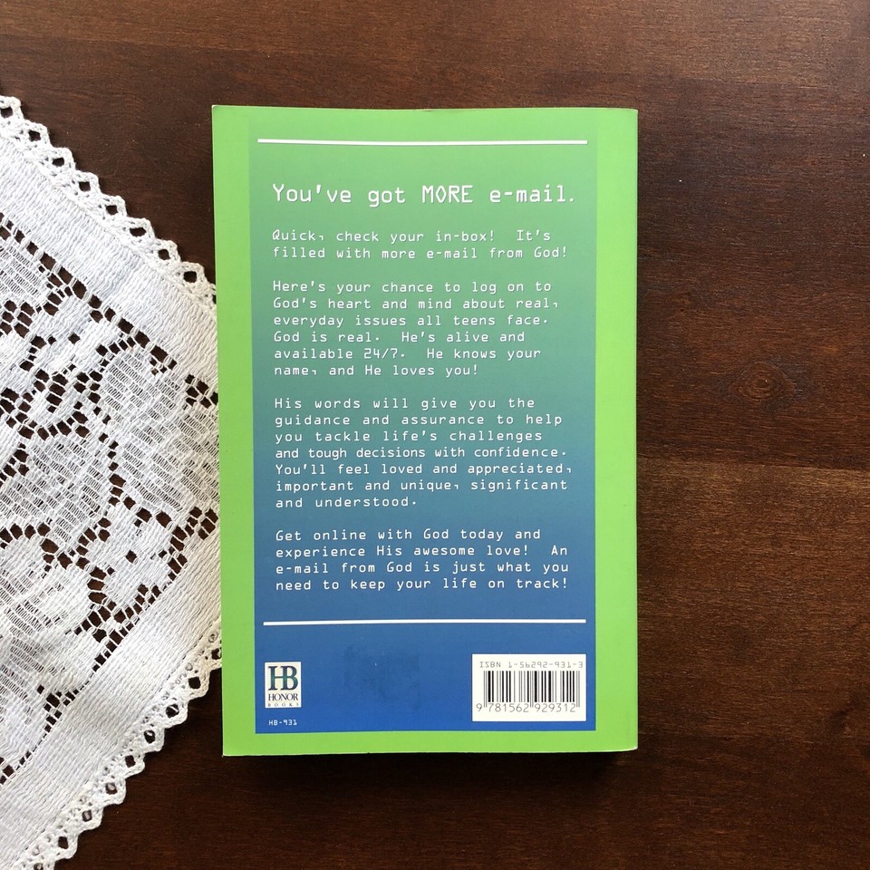 More E-Mail from God for Teens by Claire Curt Cloninger (2000 Paperback ...