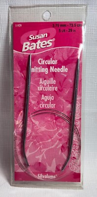 Susan Bates Circular Knitting Needles 29" - Size 4 - 3.5mm No. 11929 | eBay