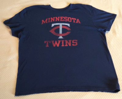 Minnesota Twins MLB Genuine Merchandise Men’s XXL Navy Blue T-Shirt | eBay