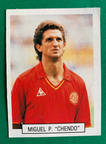 1990 Navarrete Italy World Cup FIFA Action #303 MIGUEL P. "CHENDO ...