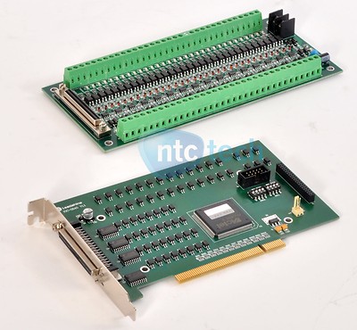 Leadshine Leadtech IOC0640 Motion Controller Card w/ ACC0640 Terminal ...