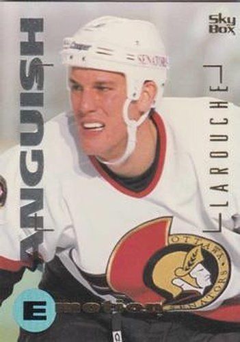 #125 Steve Larouche - Ottawa Senators - 1995-96 SkyBox E-Motion Hockey ...