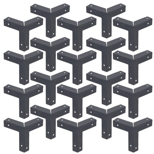 20 Pcs Wooden Box Corner Protector Protectors Rustic Vintage Metal ...