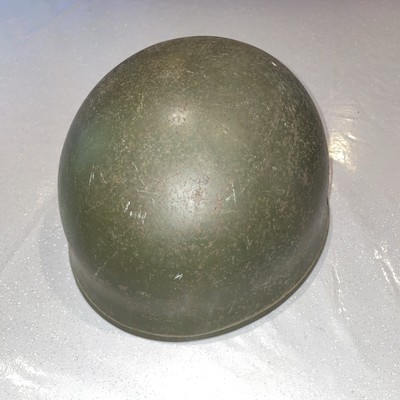 Original British Parachute Steel Helmet paratrooper Suez genuine 1956 ...