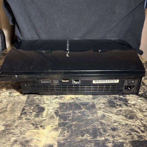 Sony PlayStation 3 Black 40GB Model CECHH01 System Console Only ...