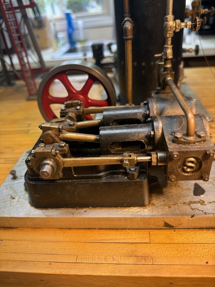 Vintage Stuart Steam Engine Two Cylinder Horizontal, Boiler , Worthington Pump + | eBay