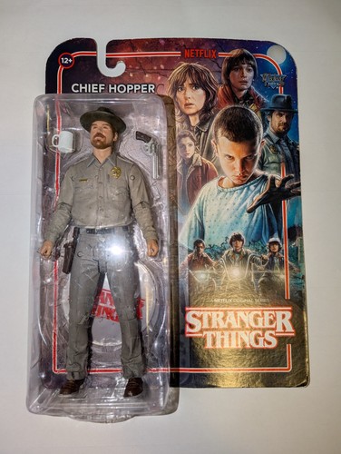 Stranger Things McFarlane Toys Chief Hopper Action Figure Season 1 ...