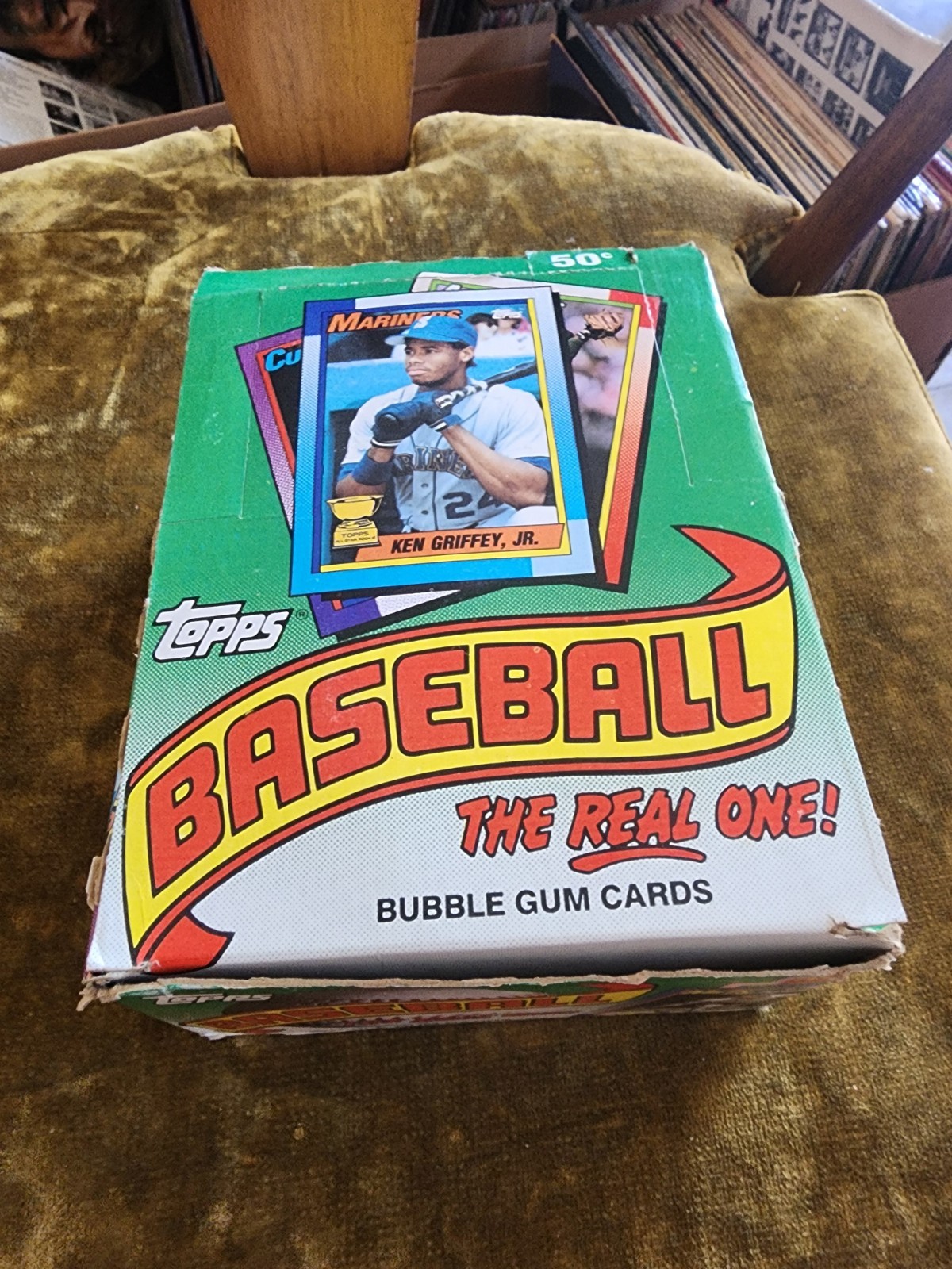 1990 Topps MLB Baseball "The Real One"-Bubble Gum Cards - 36 Packs | eBay
