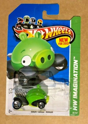 Hot Wheels Imagination Angry Birds Minion Pig Car New Sealed | eBay