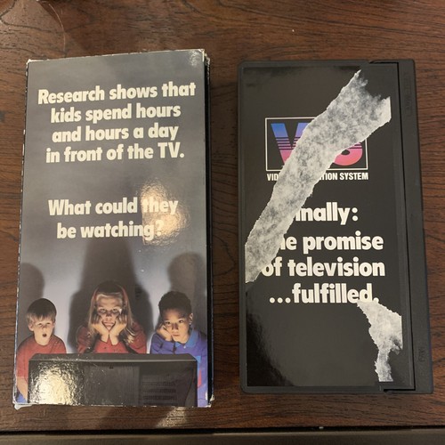 Tandy VIS Visual Information System Promotional Promo VHS Memorex Radio ...