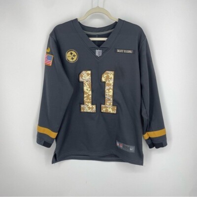 NFL Nike on field Steelers Camo Jersey military #11 Claypool youth boys ...