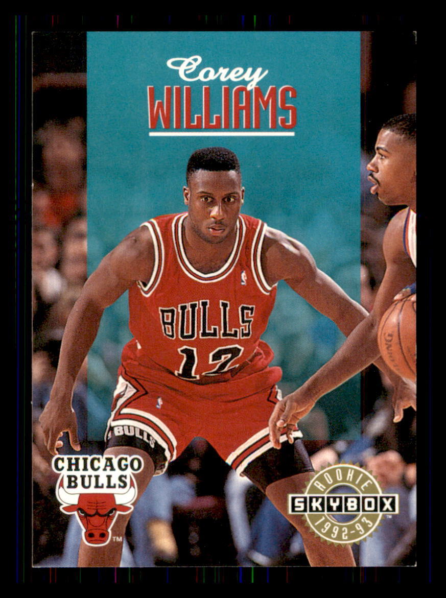 1993 Basketball Skybox Corey Williams Chicago Bulls #409 | eBay