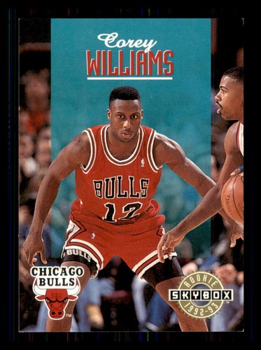 1993 Basketball Skybox Corey Williams Chicago Bulls #409 | eBay