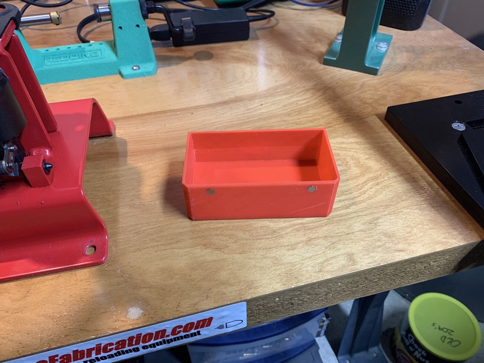 MEC SM82 Size Master 3d printed magnetic primer tray High capacity Red ...