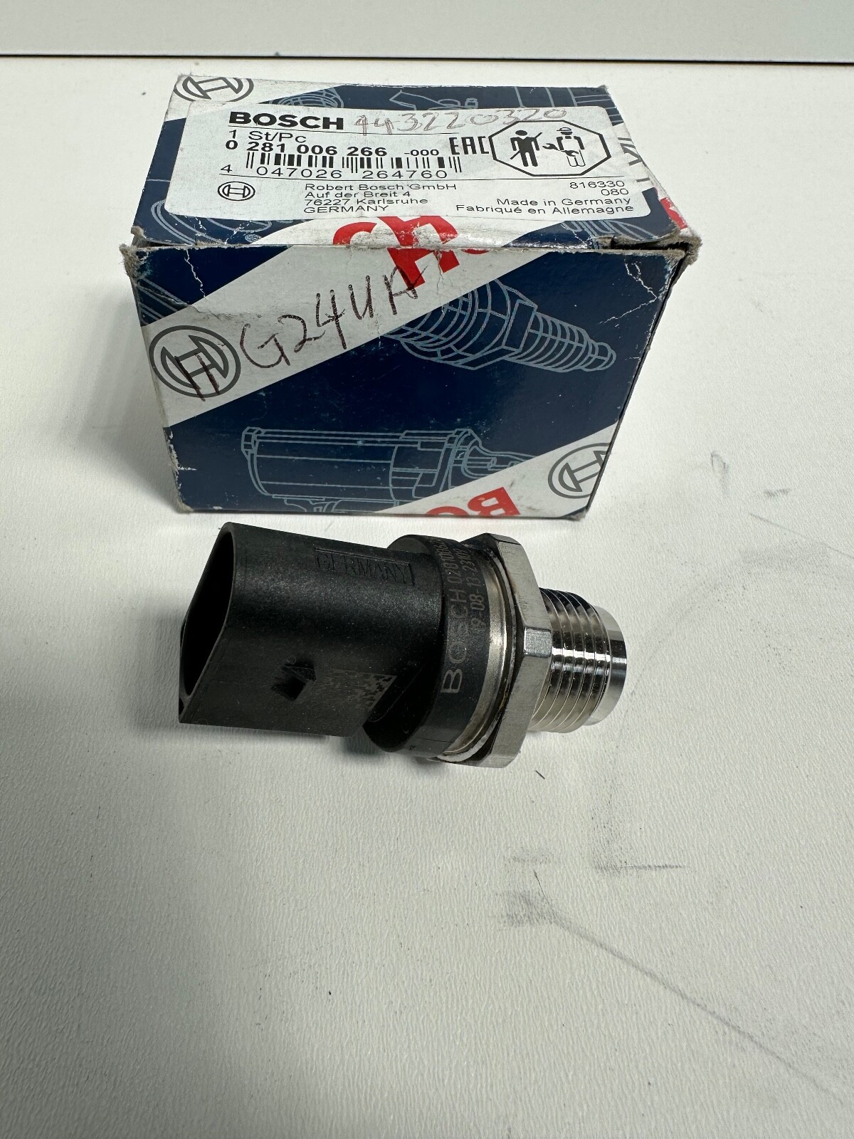 Bosch 0281006266 Pressure Sensor for sale online | eBay