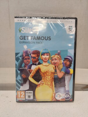 The Sims 4 Get Famous Expansion Pack PC/MAC Code in a Box New & Sealed ...