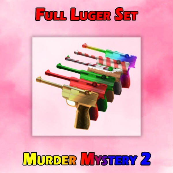 Roblox MM2 Murder Mystery 2 Full Luger Set | Fast Delivery | Cheap ...