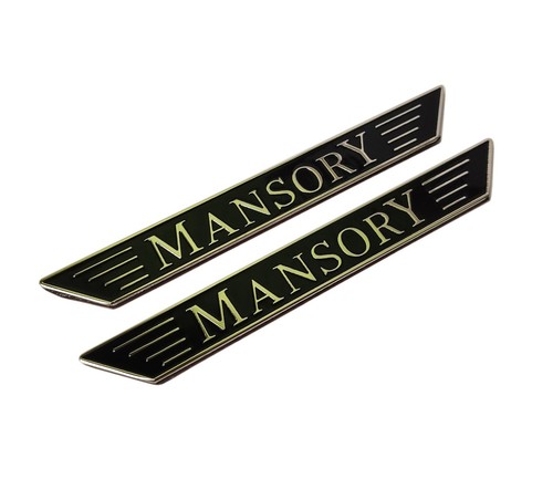 G Wagon Metal Emblems Mansory style Stickers Badges fits Mercedes Cars ...
