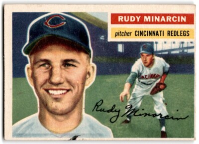 1956 Topps Rudy Minarcin Reds #36 | eBay