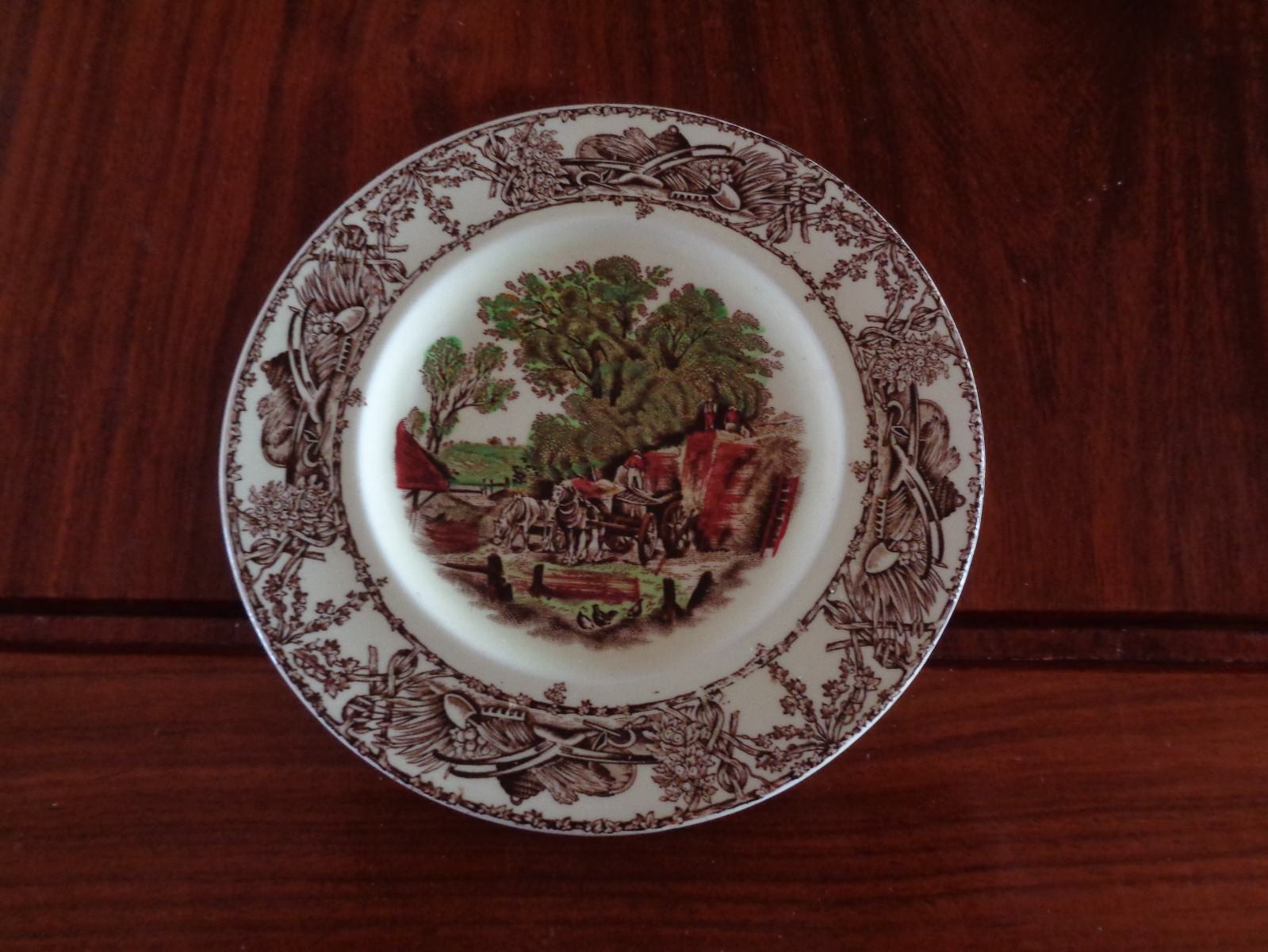 A J Wilkinson Ltd Royal Staffordshire Pottery RURAL SCENES Small Side ...