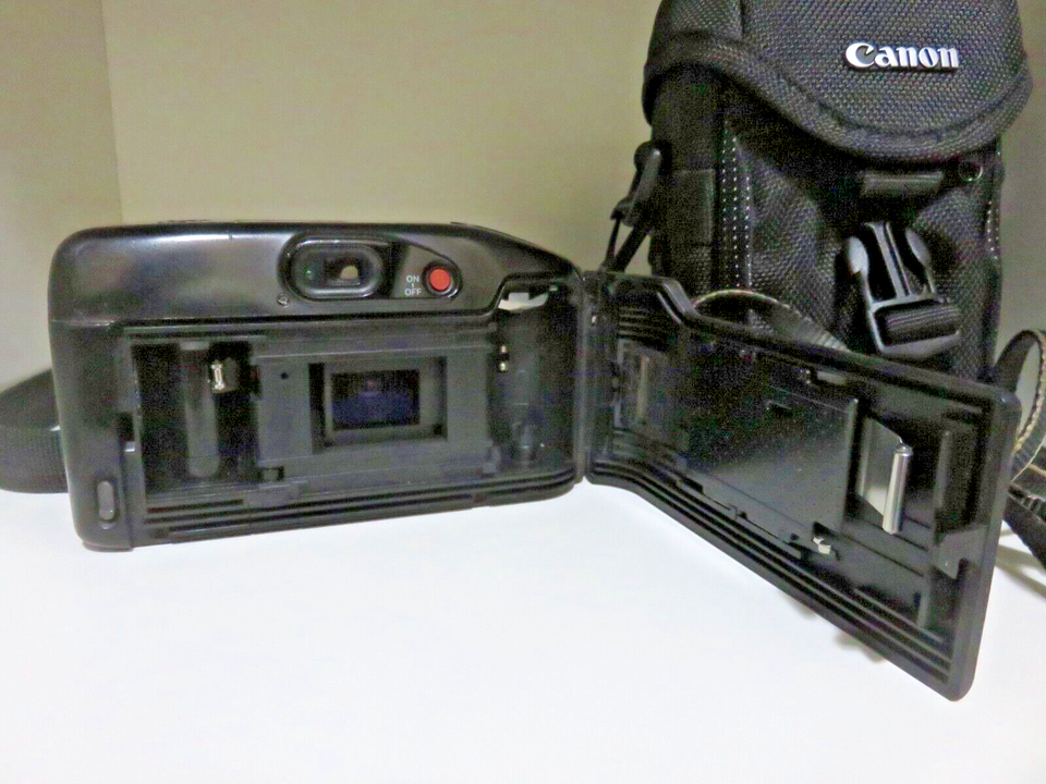 Canon Sure Shot Zoom-S SAF 35mm Film Photo Camera w/ Case Works/Needs ...