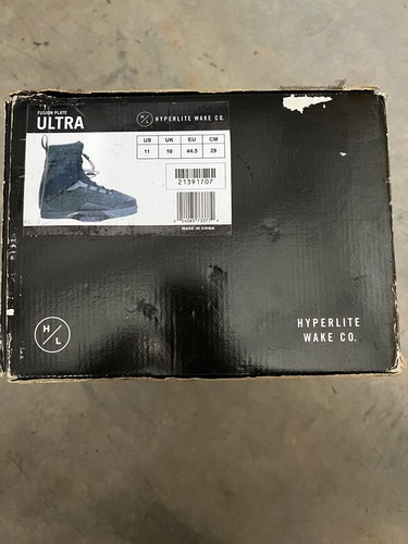 Hyperlite Fusion Plate Ultra Mens Binding Wakeboard Boots Black Size 11 for sale online | eBay