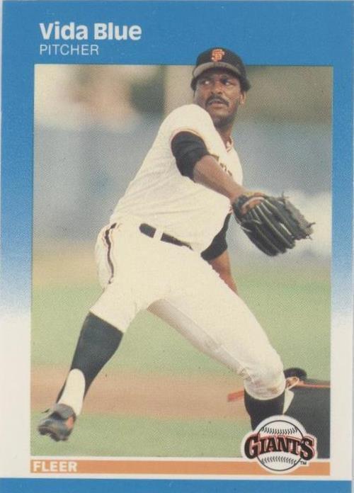 1987 Fleer - Vida Blue #266 Glossy for sale online | eBay
