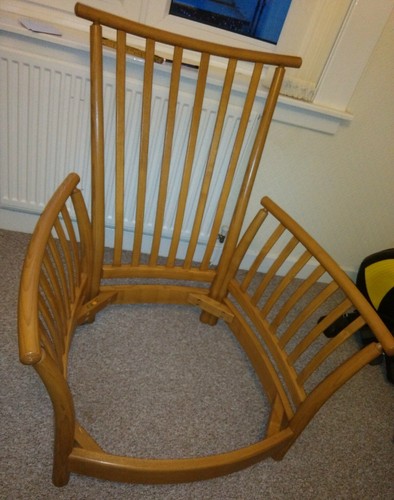 Ercol Renaissance High Back Armchair Golden Dawn Model 1068 *Delivery ...