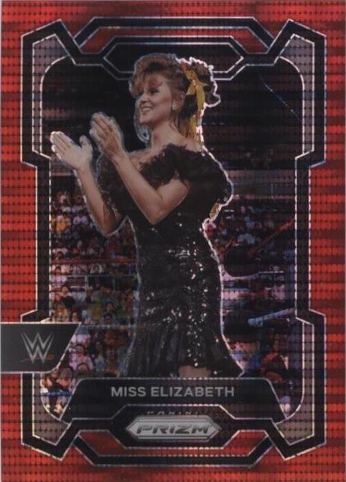 2024 Panini Prizm WWE - Miss Elizabeth #149 Red Pulsar Prizm /399 for ...