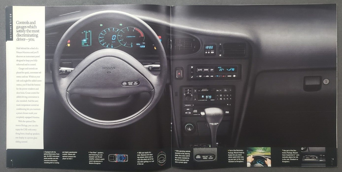 1990 Nissan Maxima Interior