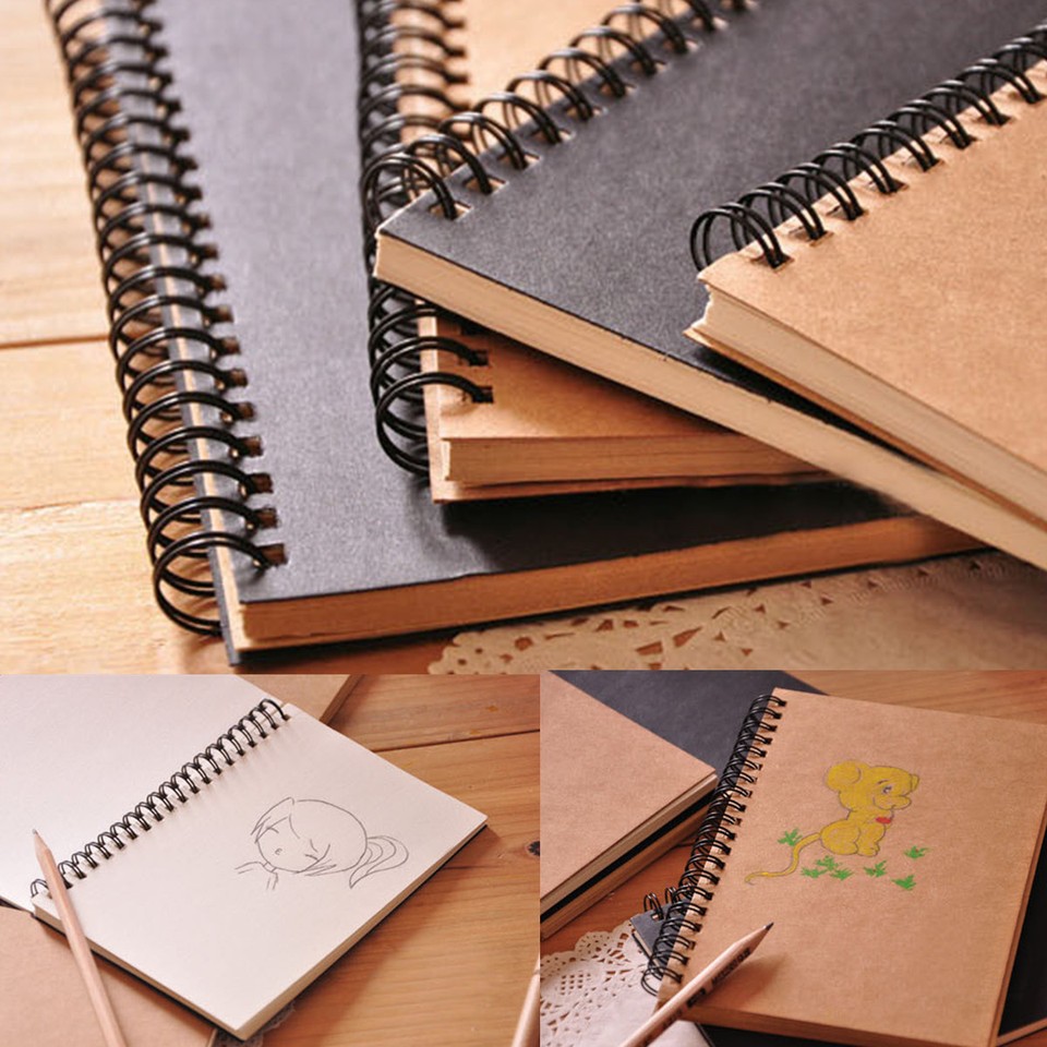Paper Sketch Book For Watercolor Drawing Art Sketchbook 50 Sheets ...
