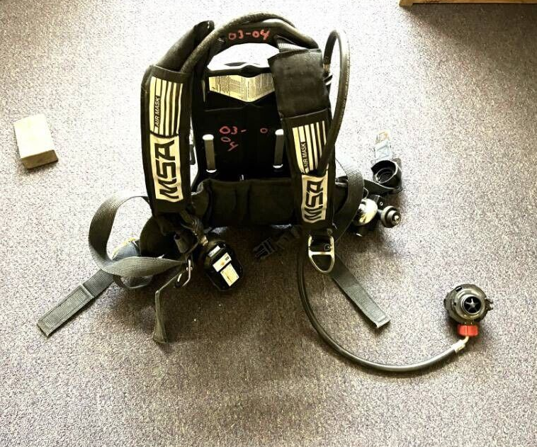 MSA FIREHAWK M7 SCBA PACK HARNESS - 4500 PSI | eBay