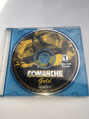 Comanche Gold-By Novalogic-PC CD-ROM-Windows 95/98-TESTED-RARE-SHIPS N ...