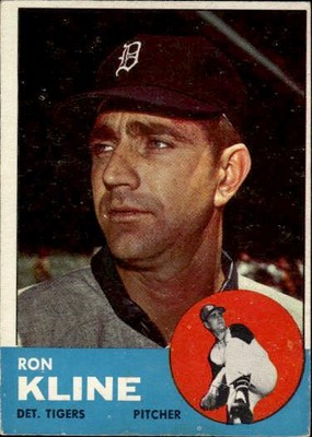 1963 Topps #84 Ron Kline | eBay