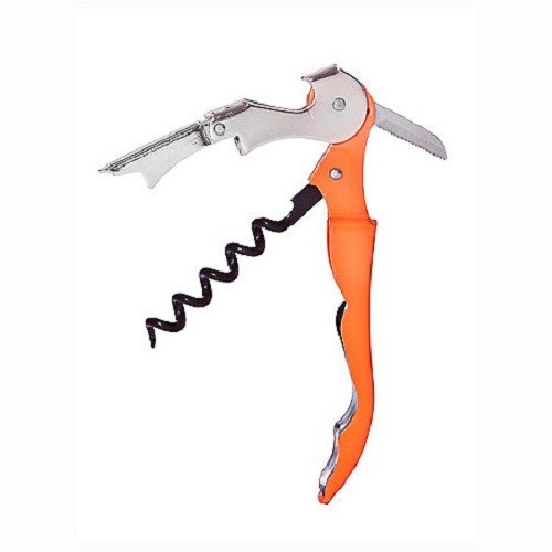Orange Corkscrew Doubled Hinged Waiters / Server Wine Key #CH004-ORG | eBay