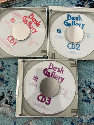 Desk Gallery Clip-Art Library CD -ROMS for Mac & Windows - Disks Only ...