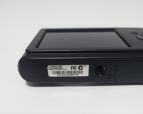 Samsung ES90 14.2MP Digital Camera Black 5X Optical Zoom HD Smart Auto ...