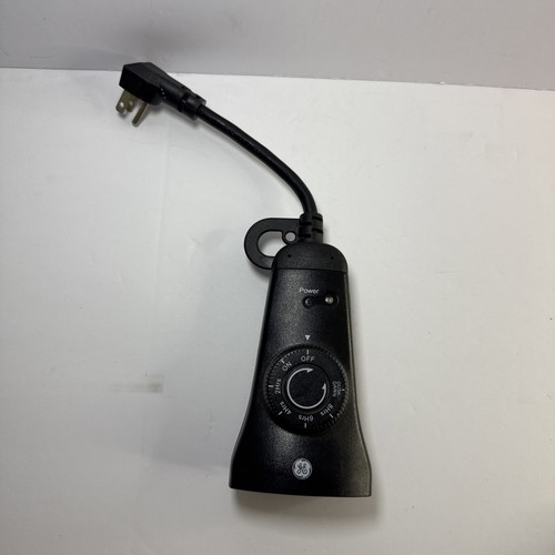 General Electric Light Sensing Timer Outdoor Plug In Dusk to Dawn Two ...
