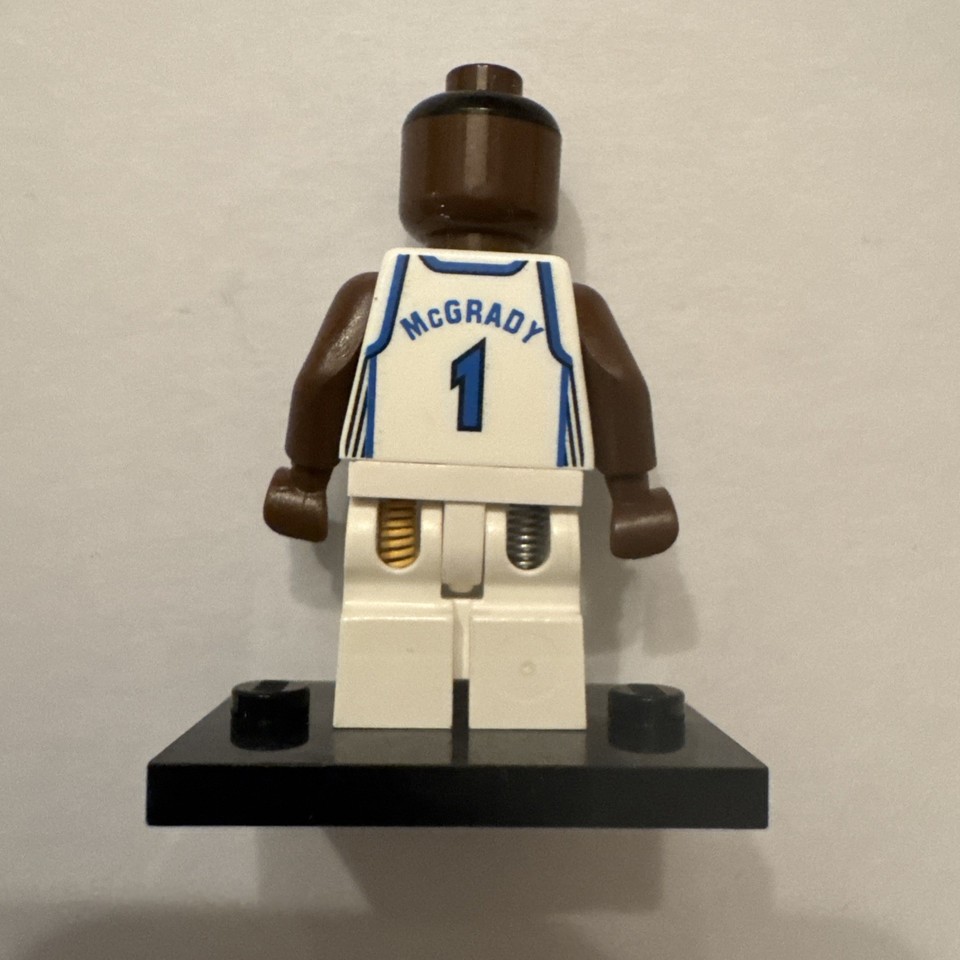 LEGO Minifigure NBA Tracy McGrady - Orlando Magic #1 (White Uniform ...
