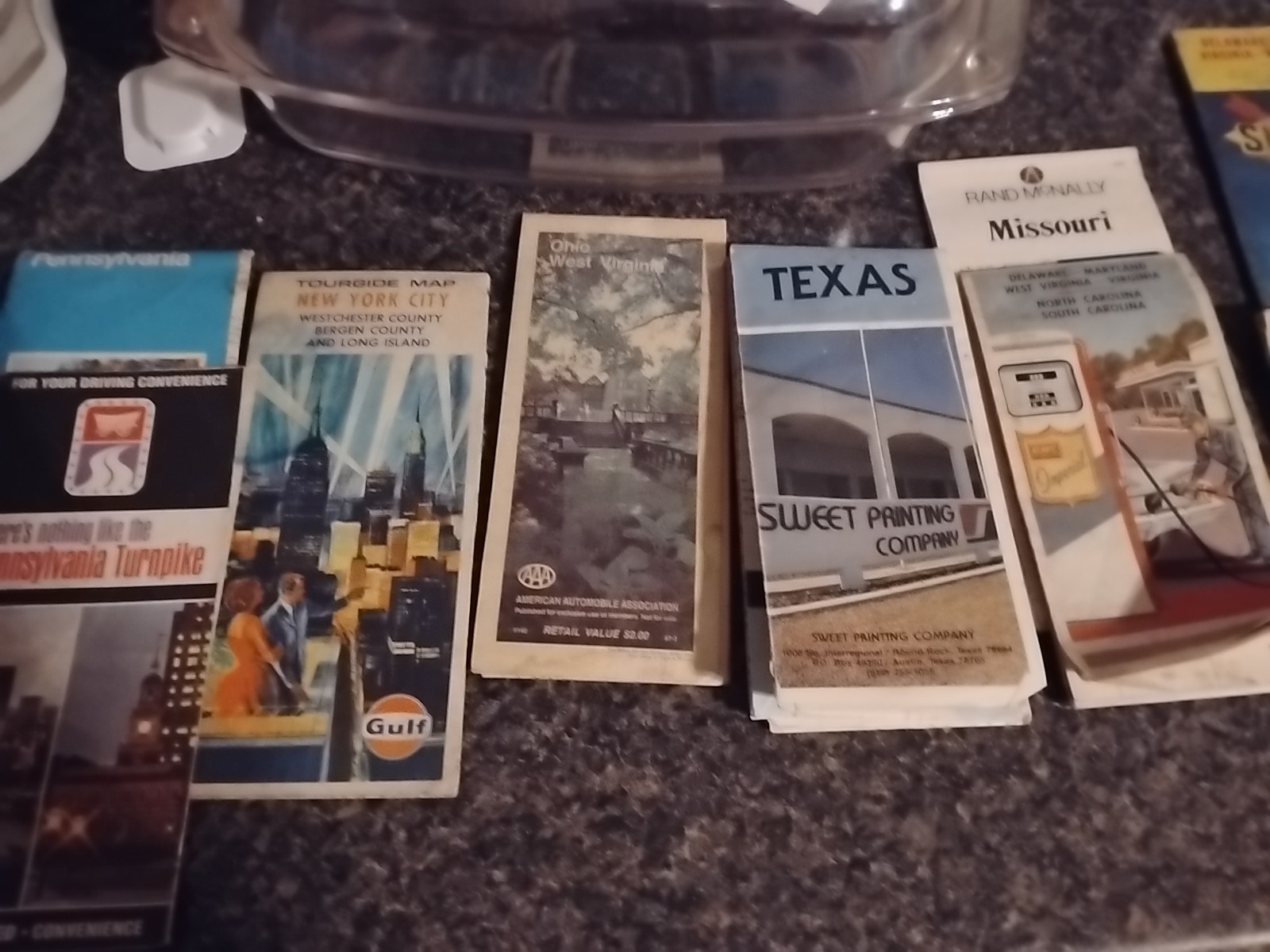 Lot of 13 Vintage Travel Guides |maps 1960s 70s Gulf Exxon Imperial | eBay