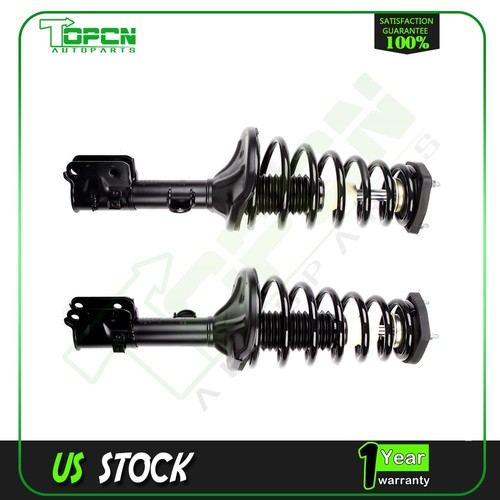 For Hyundai 2005-2009 Tucson Rear 2x Quick Struts Shocks & Coil Springs ...