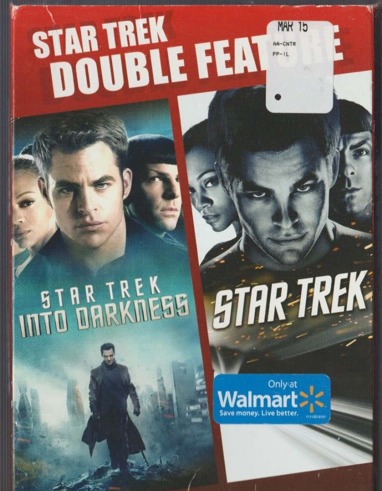 Star Trek Double Feature Star Trek Into Darkness & Star Trek DVD SET WALMART NEW | eBay